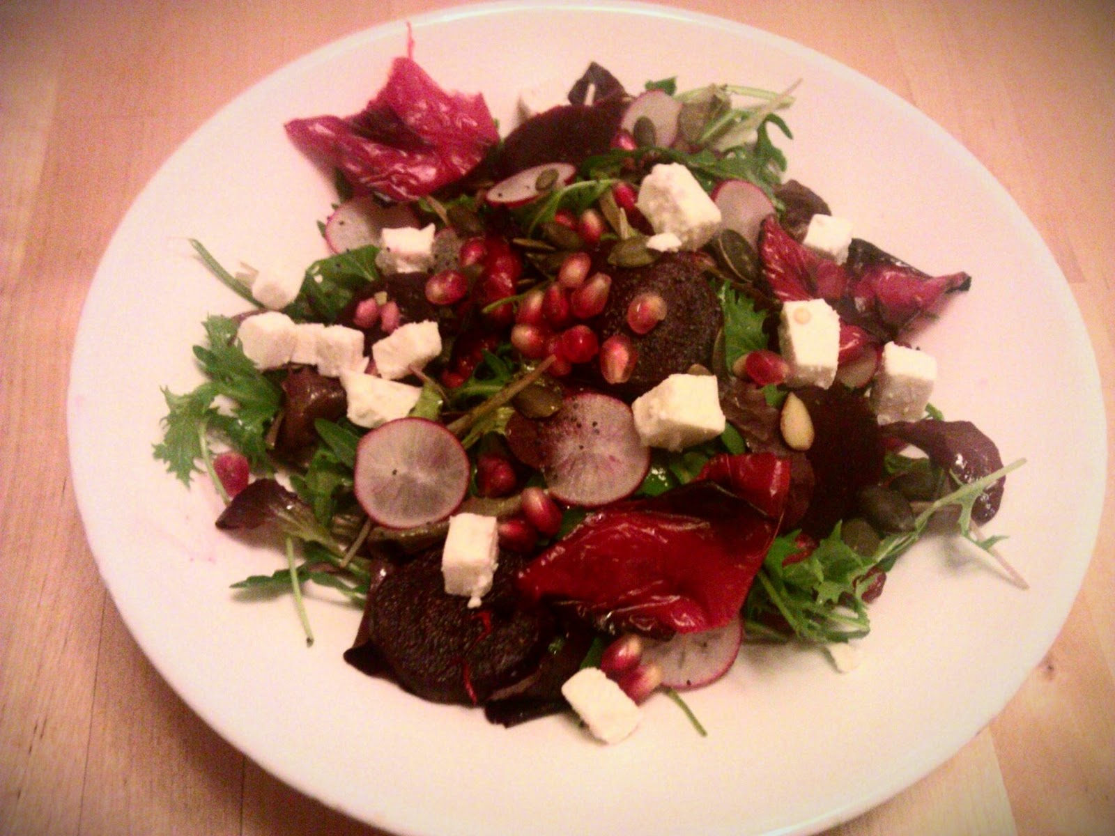 Everything Goes With Toast: Ruby salad