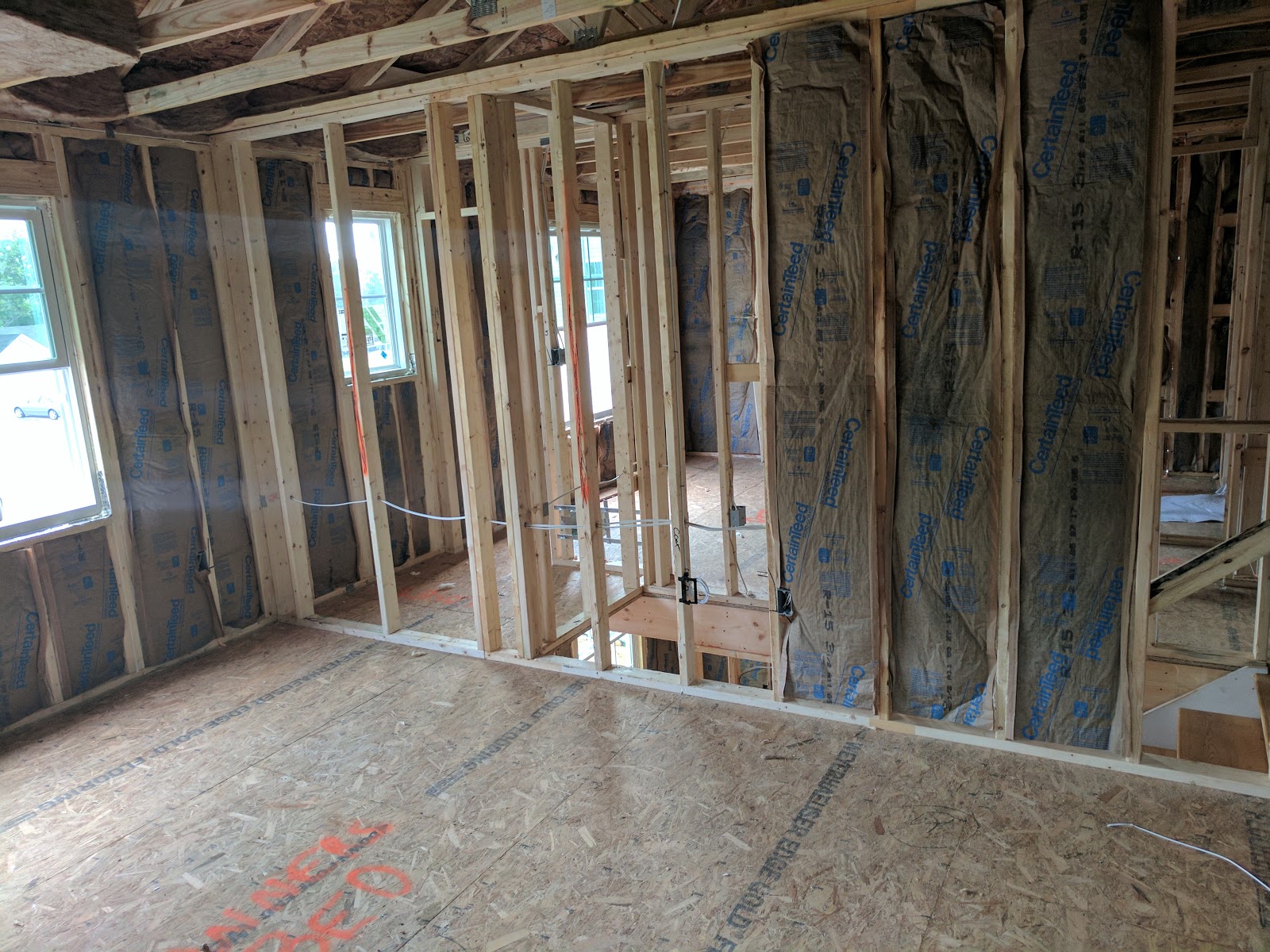 Building our Ryan Homes Sorrento!: Pre drywall meeting completed