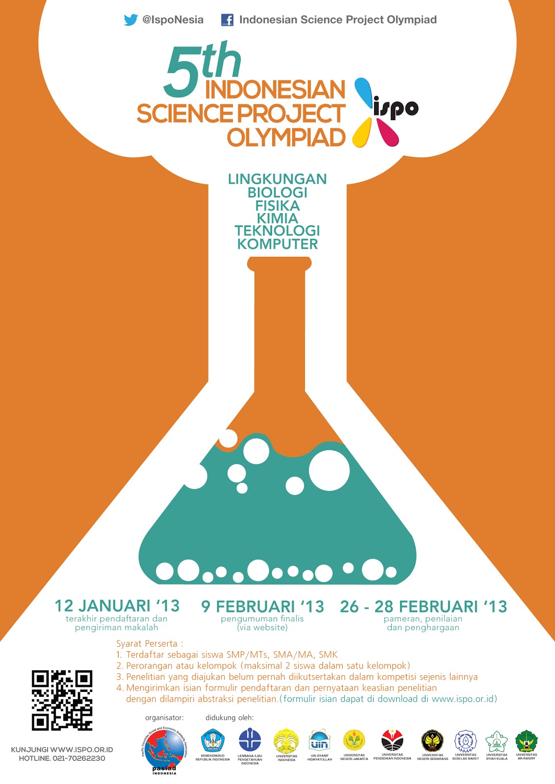 5th Indonesian Science Project Olympiad ~ TechSas | Technology And ...