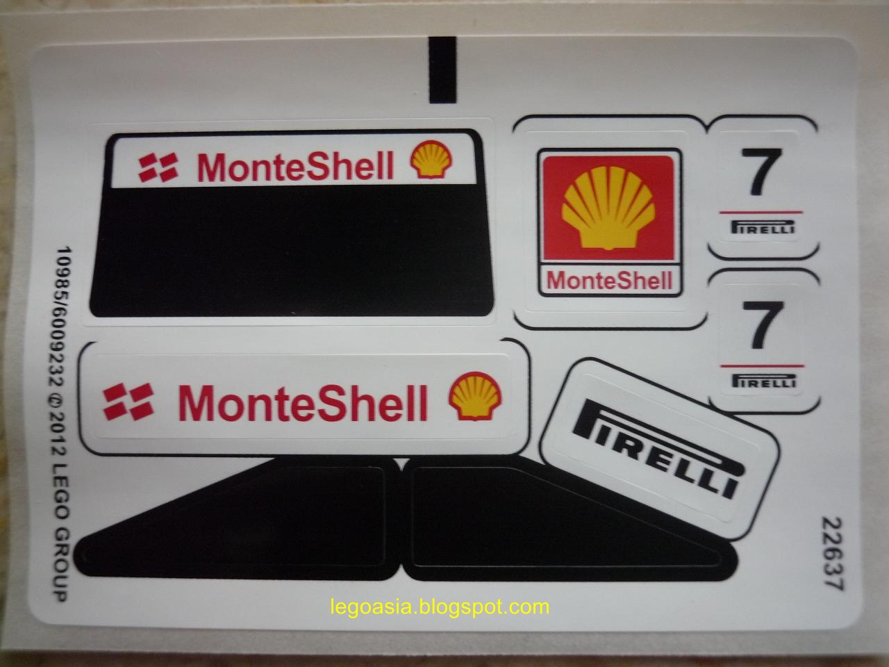 Lego Asia: Lego 30192 Ferrari Shell F40 (No.4) Review