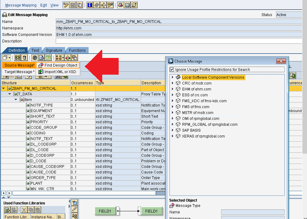 Step By Step Mapping BAPI into SAP PI