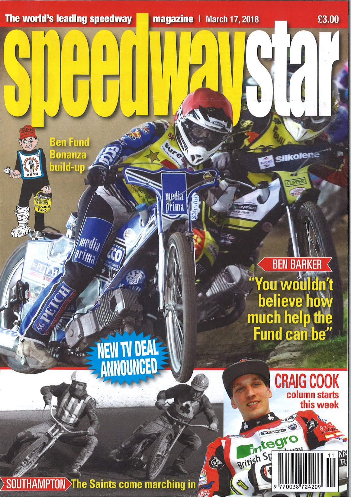 Speedway Archive: 2018 Speedway Star