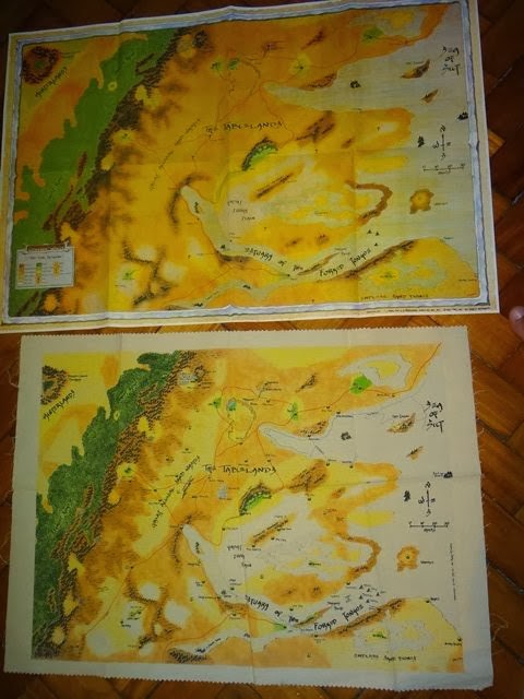 Módulos RPG: O "mapa de pano" de Dark Sun