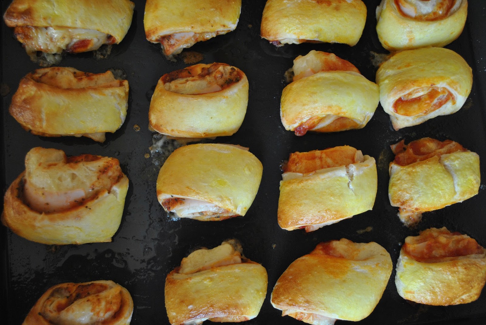 Pizzové slimáky. - rybka v kuchyni