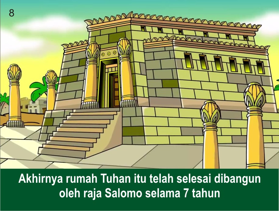 Komik Alkitab Anak: Raja Salomo Membangun Rumah Tuhan