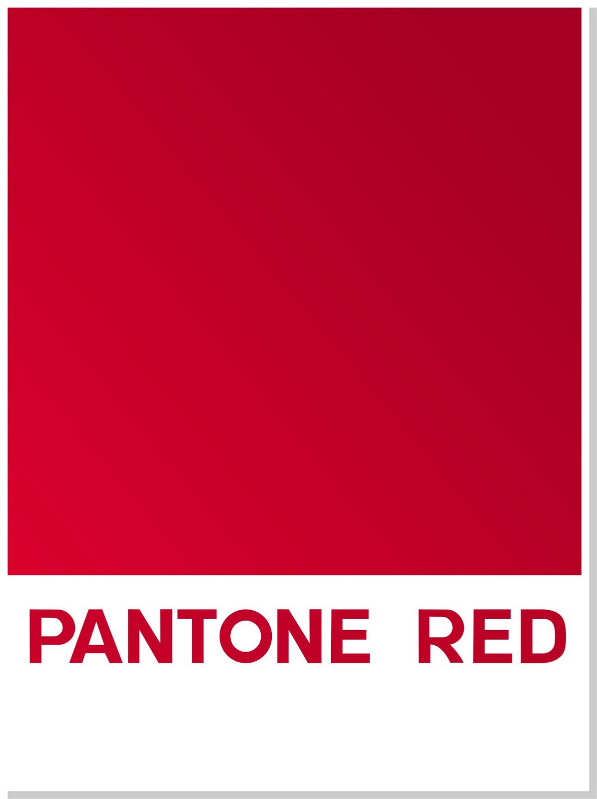 PANTONE RED: Logotipo PANTONE RED