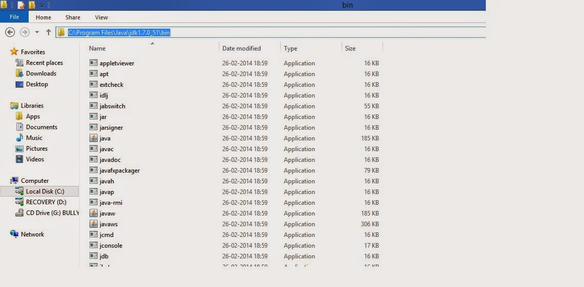 CODE LOCKED: Setting path and class path