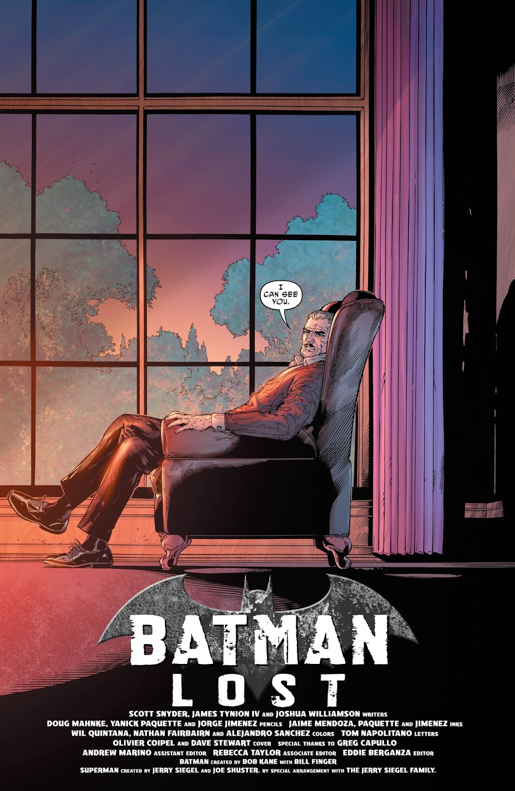 Weird Science DC Comics: PREVIEW: Batman Lost #1