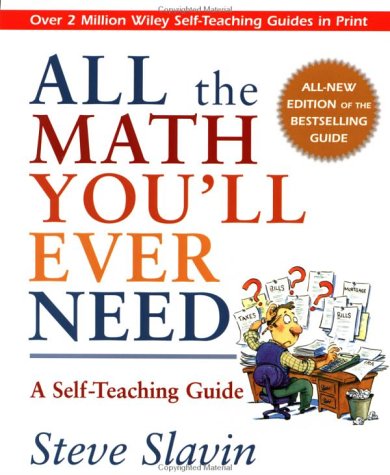 Clever Homeschoolers: Book: All the Math You'll Ever Need