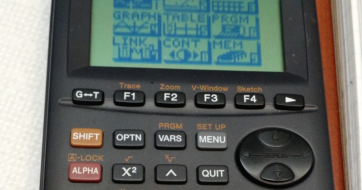 Eddie's Math and Calculator Blog: Retro Review: Casio fx-7400g Plus