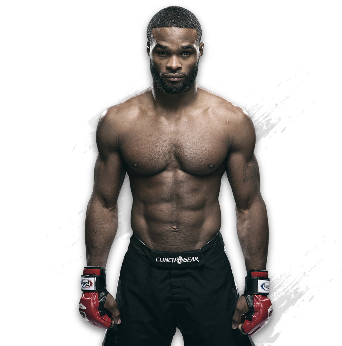 my new plaid pants: Gratuitous Tyron Woodley