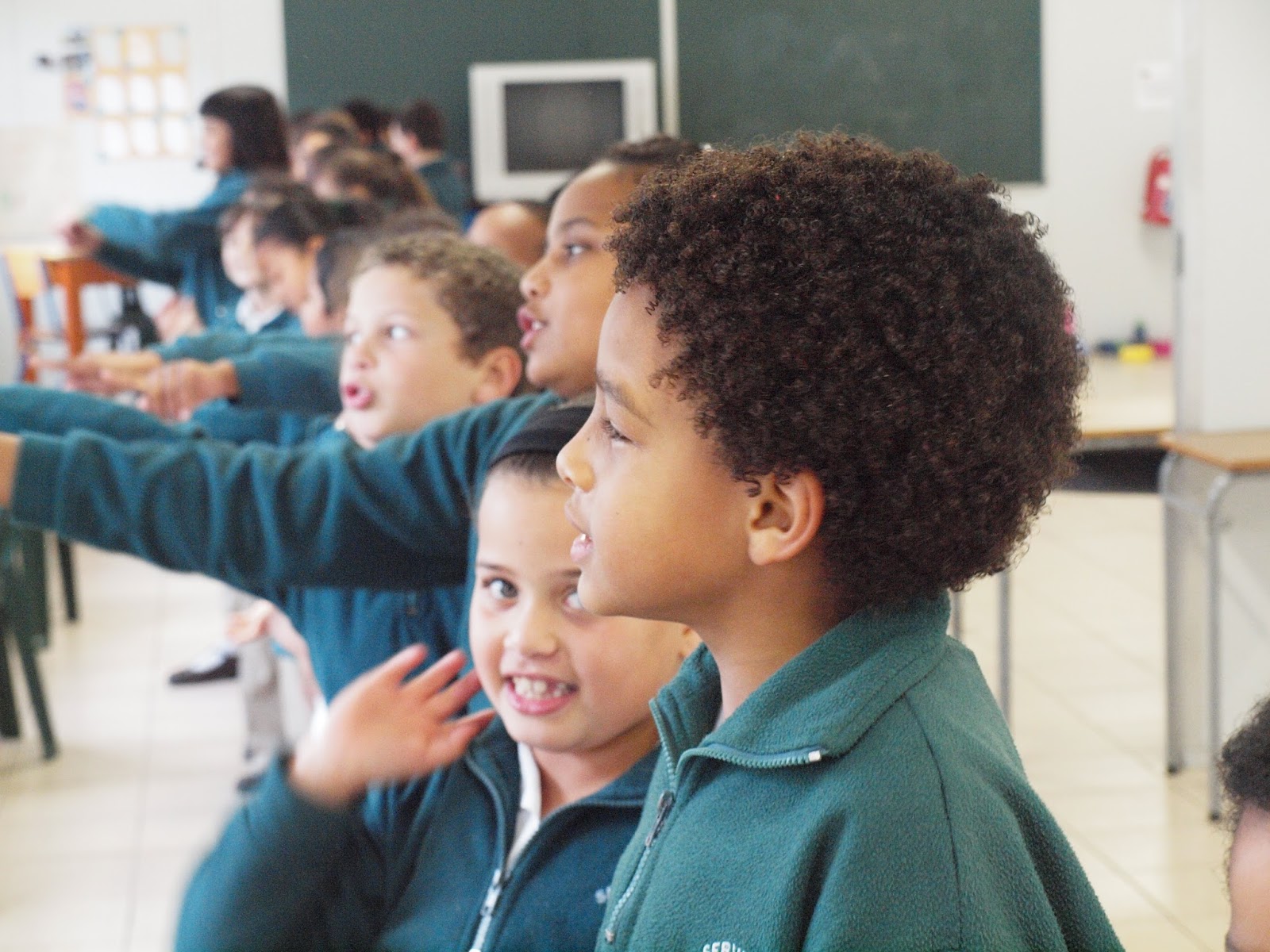 Bergvliet Primary rehearsals for their productions next week were a ...