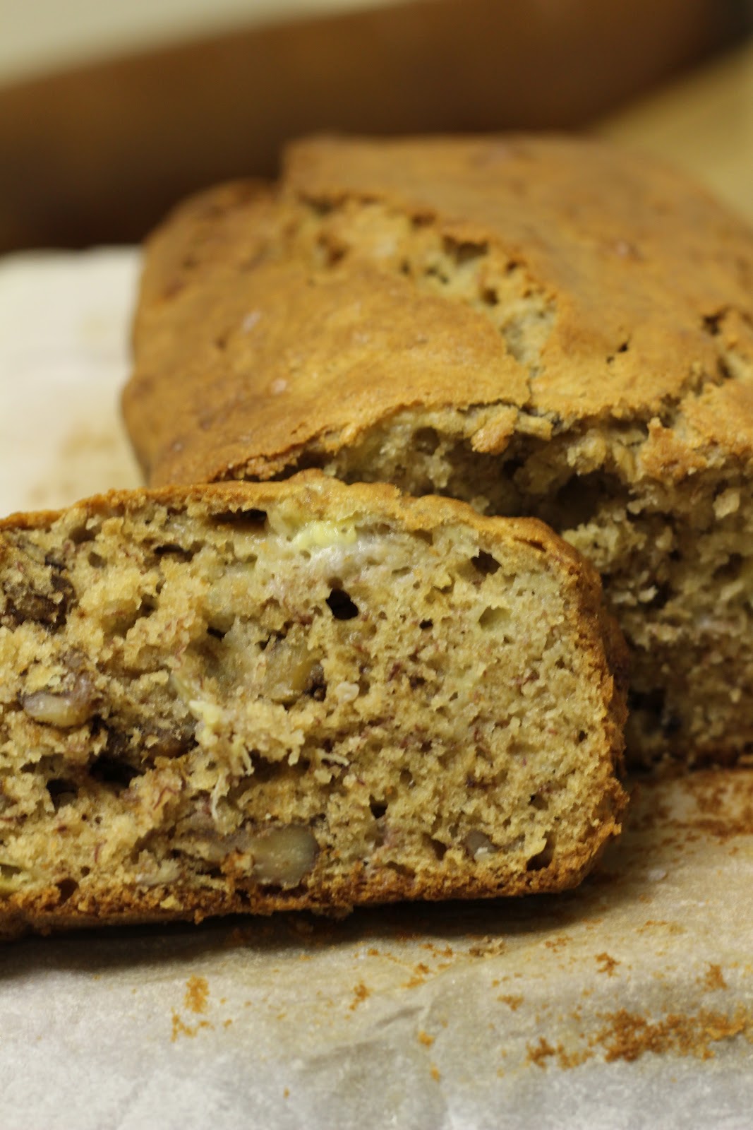 BAKING TRAY ~\________/~: Banana bread - from the cafe??