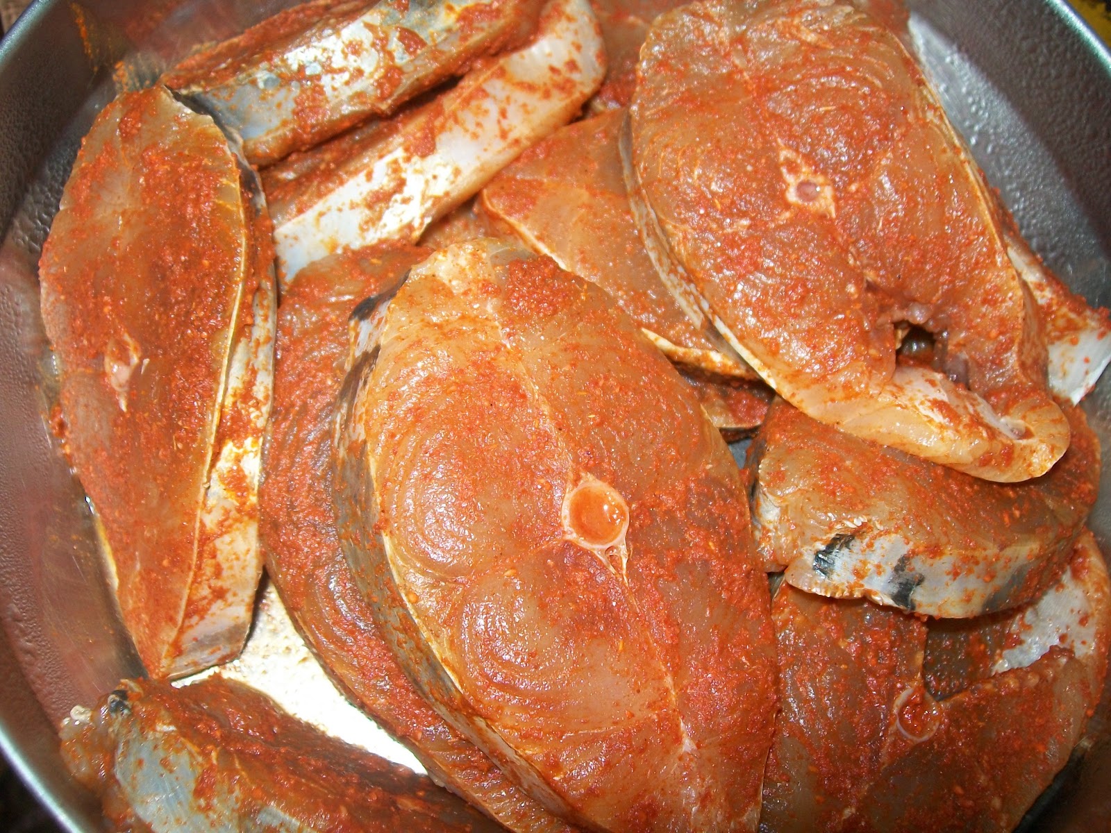 Suma's Recipes: Neymeen curry(seer fish curry)