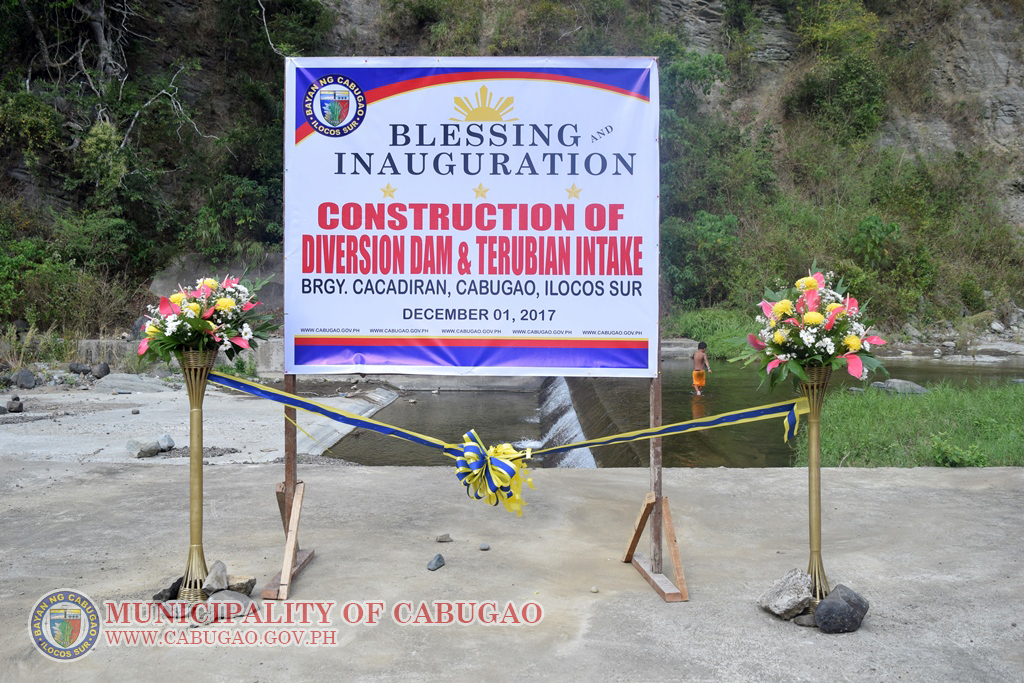 Bayan ng Cabugao: DIVERSION DAM KEN TERUVIAN INTAKE TI NIA-GACO ...