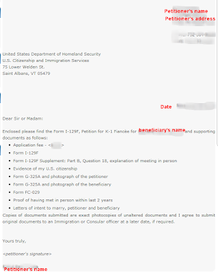 Part 2 : How to apply for a K-1 fiance(e) visa of a U.S. citizen