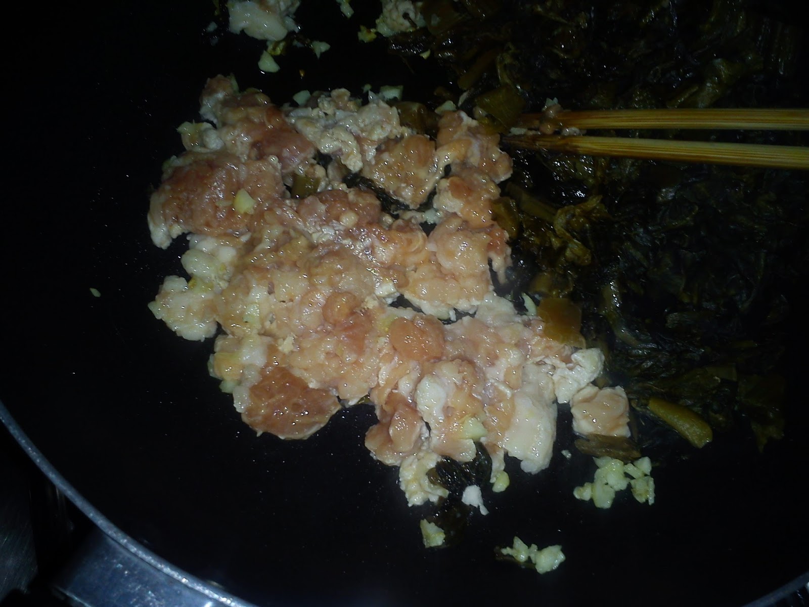 Cooking Pleasure: BRAISED TAUPOK WITH MEI CAI