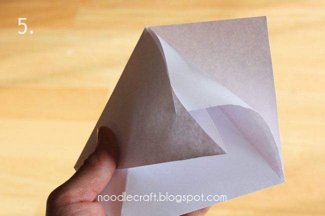 Noodle Craft: Origami Seed Packet