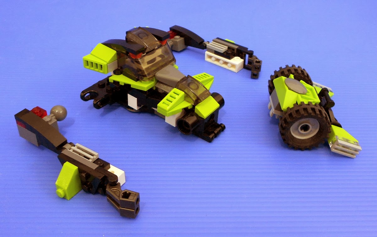 Alanyuppie's LEGO Transformers: Instructions for LEGO 31007 Power Mech ...