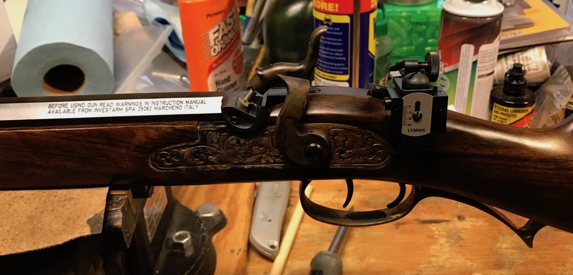 Survival & Emergency Preparedness: New Rear Sight for my Hawken Rifle