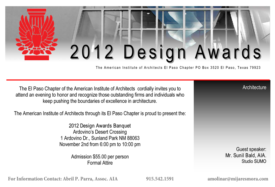 El Paso Associate AIA Chapter: 2012 AIA Design Awards
