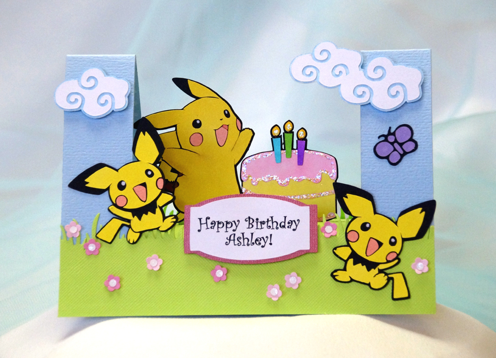 A Star For Chiemi: Pikachu Center Platform Card
