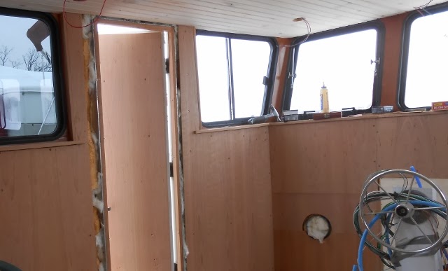 Wheel house sheathed - Best Boat Plans and Design