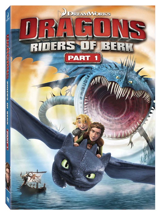 Create With Mom: Win Dragons: Riders of Berk Volumes 1 & 2 DVDs
