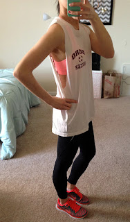 Be Linspired: DIY | Workout Tank with Old T-shirt