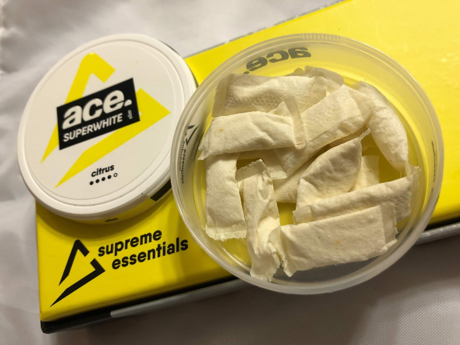 Snubie.com: Ace Superwhite: Citrus (Nicotine Pouches) - Review. 27 ...