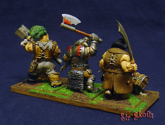 Sir Skofis's Workshop: Our conversions of Ogres into Ogre Kingdoms ...