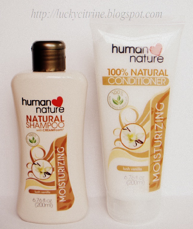 Lucky Citrine: Human Nature Moisturizing Shampoo & Conditioner in Lush ...