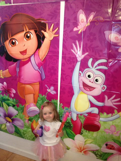 Teach Academy: Dora the Explorer Birthday Party - THE DECORATIONS