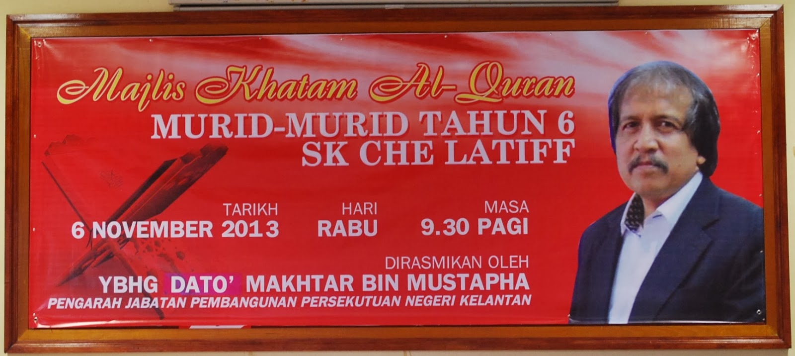 SEKOLAH KEBANGSAAN CHE LATIFF: MAJLIS KHATAM AL QURAN 2013