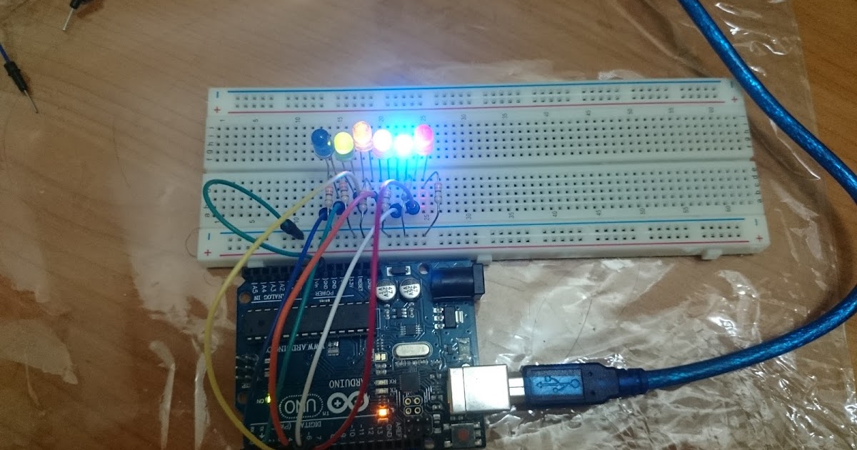On My Way - The past to the future: 【Arduino Lesson 5】廣告燈
