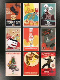 Fro Design Co Store: COMPLETE MARIO PROPAGANDA SET