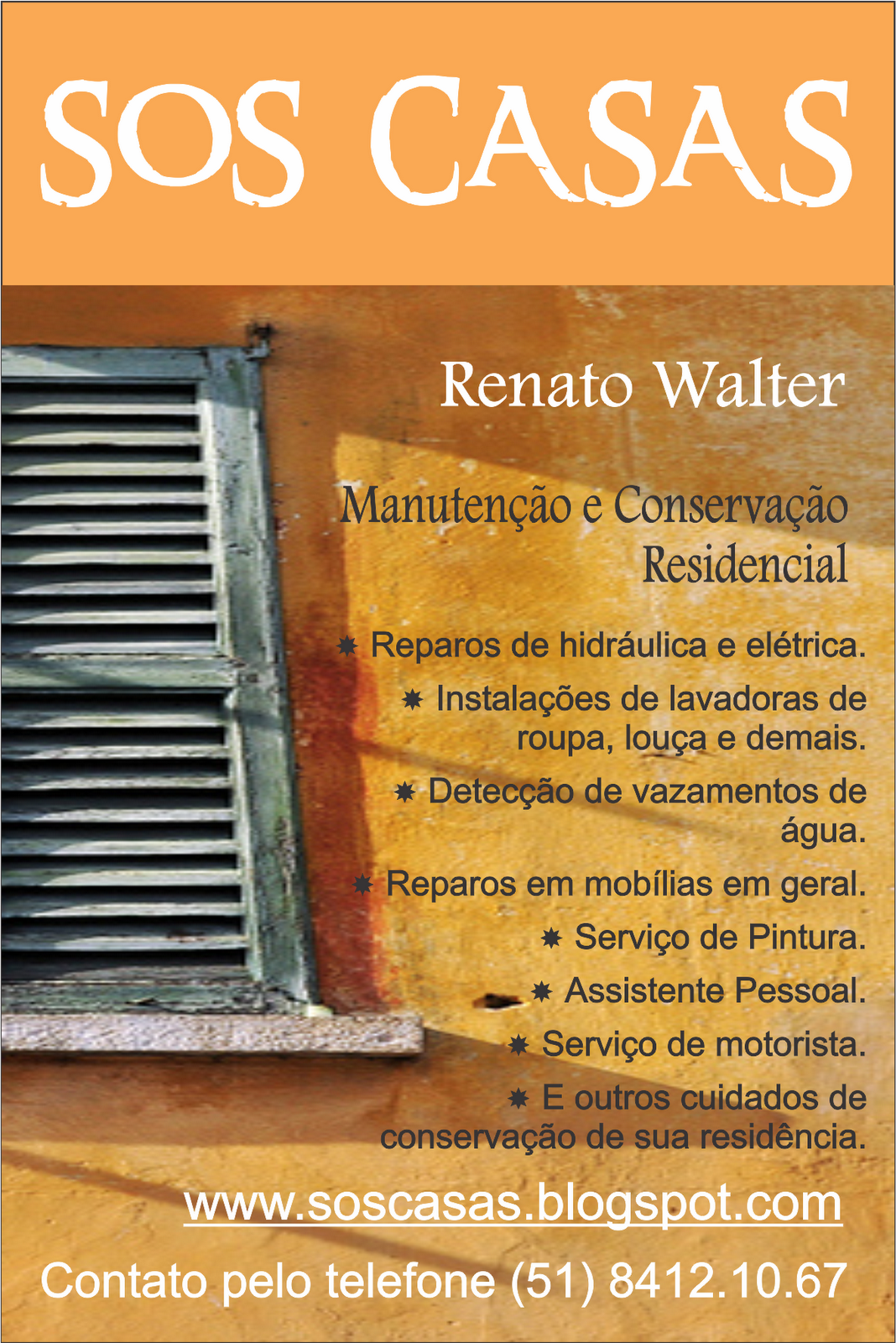SOS Casas: Serviços de Manutenção Residencial e Comercial