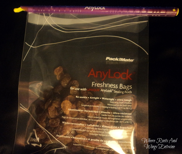 Where Roots And Wings Entwine: Anylock sealing rods and bag set review.