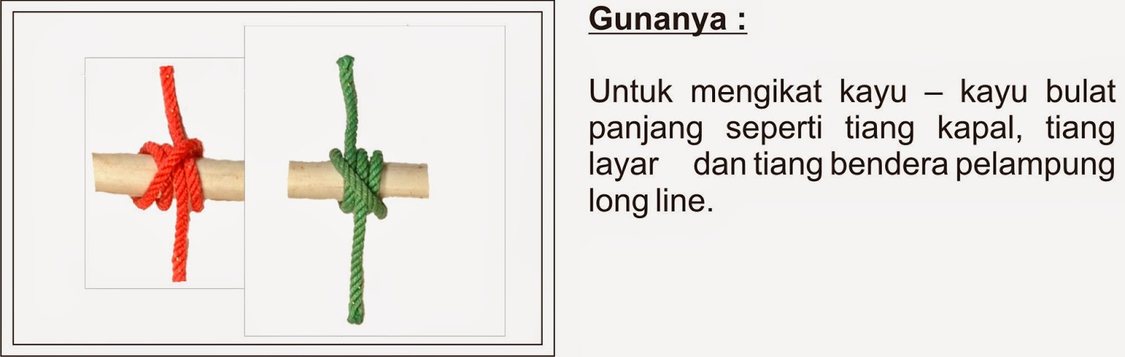 MEDIA PENYULUHAN PERIKANAN: MENGENAL MACAM-MACAM SIMPUL TALI DALAM ...