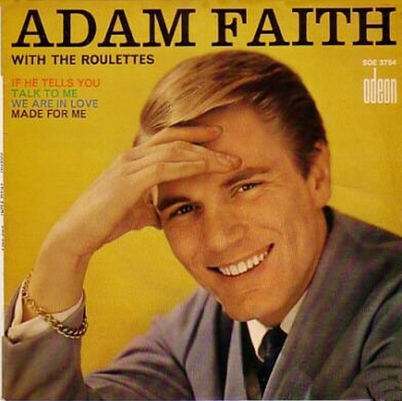 SIXTIES BEAT: Adam Faith With The Roulettes - Rare French EP