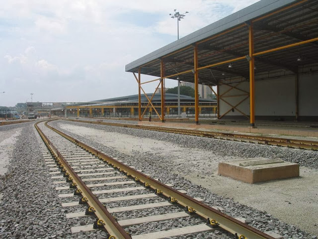 Downtown Line Construction: Gali Batu depot update