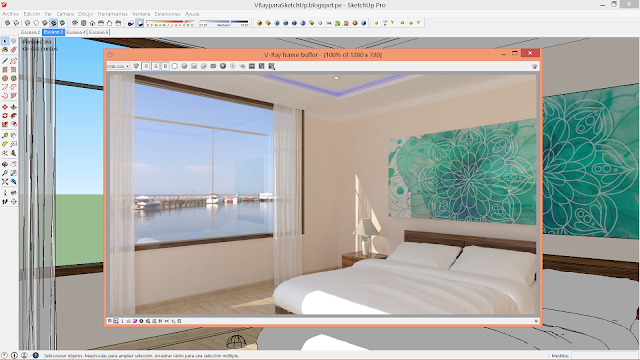 Renderizar con VRay 2.0 para SketchUp: ¿Como hacer paisaje o cielo? (hdri)