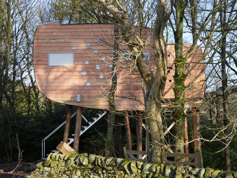 Living Large In Small Spaces - Brockloch Tree House - A Joyful Cottage