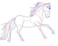 universul copiilor: Cum sa desenezi un cal