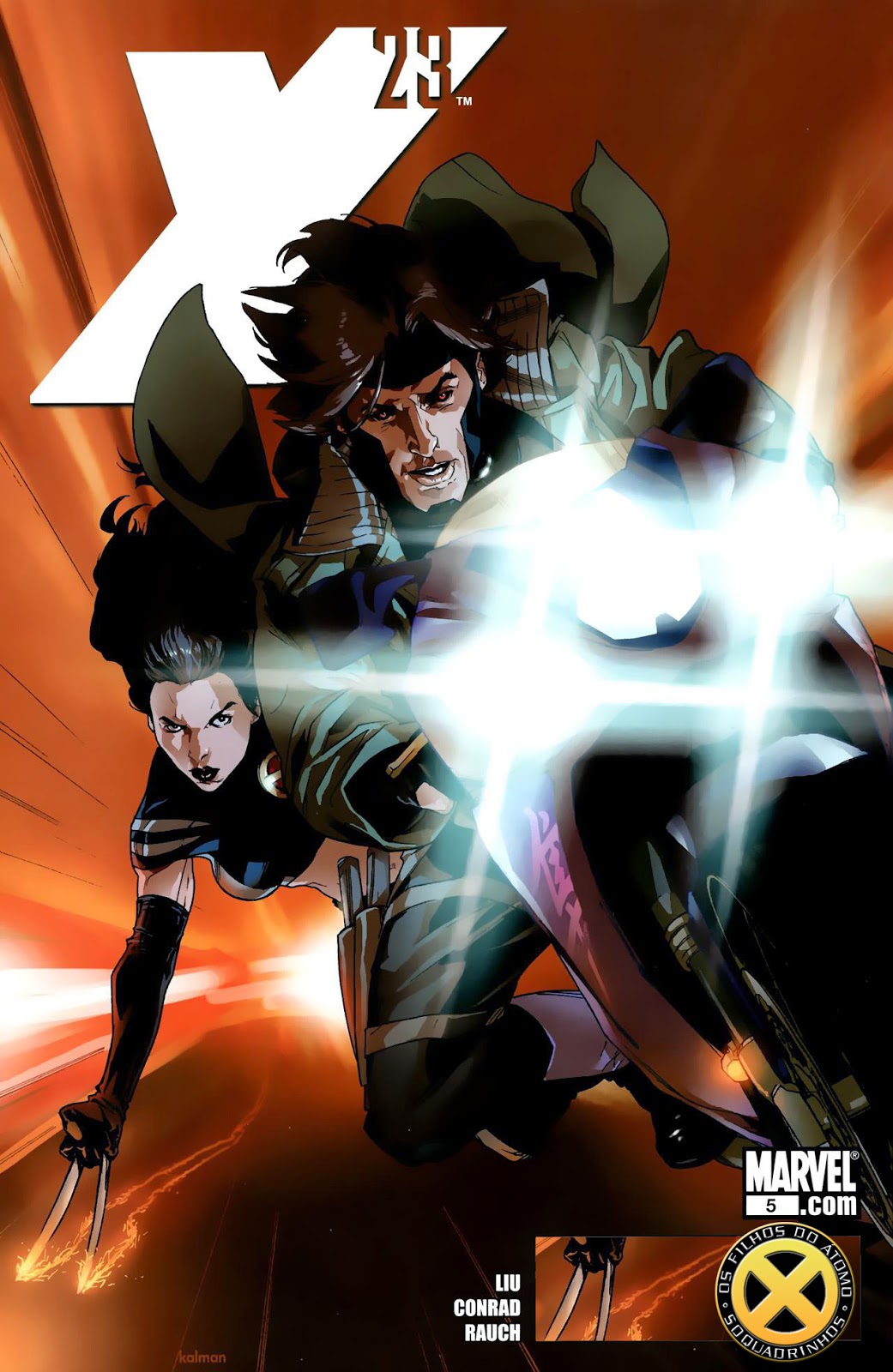 X-Men 2010: Daken - Wolverine Sombrio vs X-23 - Colisão (2011)