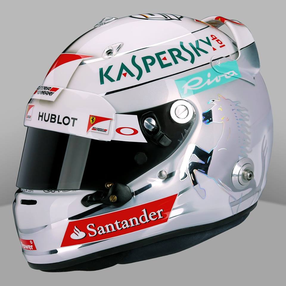 Racing Helmets Garage: Arai GP-6 S.Vettel 2016 by Jens Munser Designs