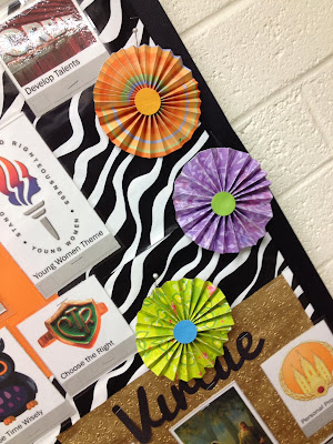 Jenkins Kid Farm: Young Women's Values Pinterest Bulletin Board