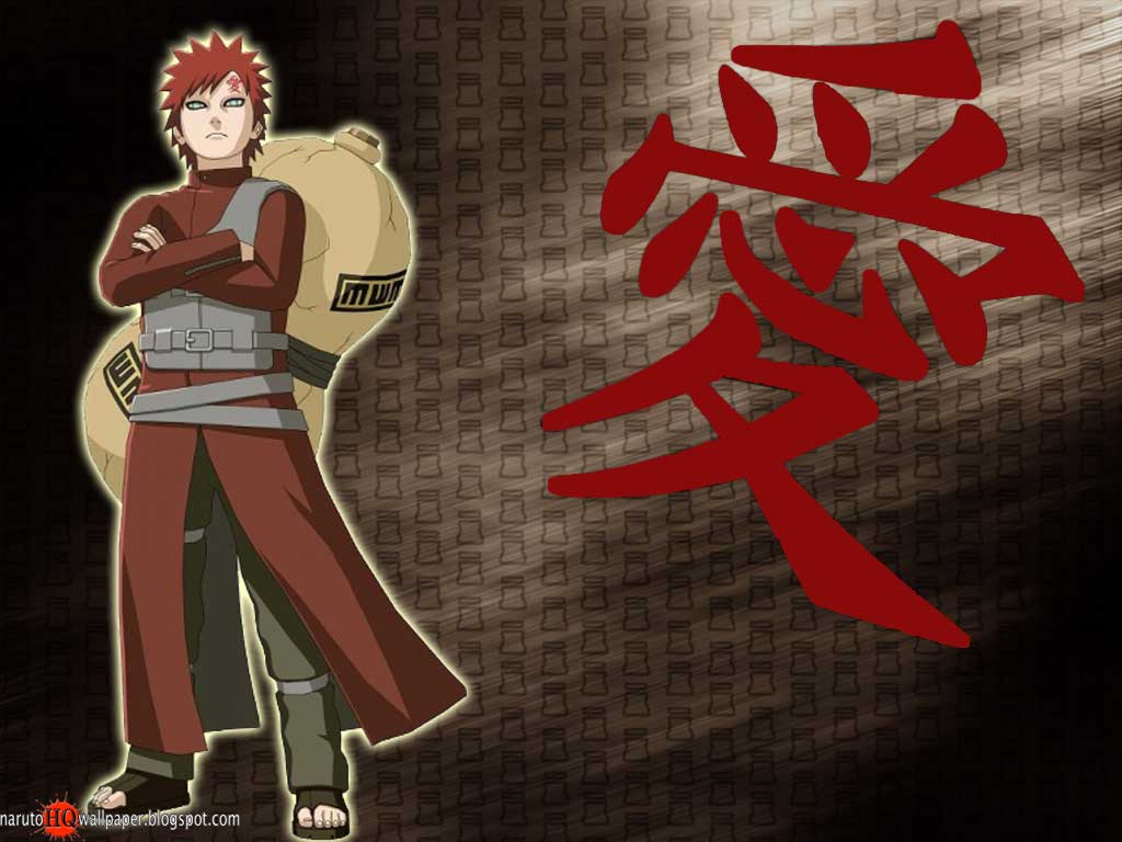 Gaara as Kazekage Wallpaper | Naruto Shippuden Wallpapers