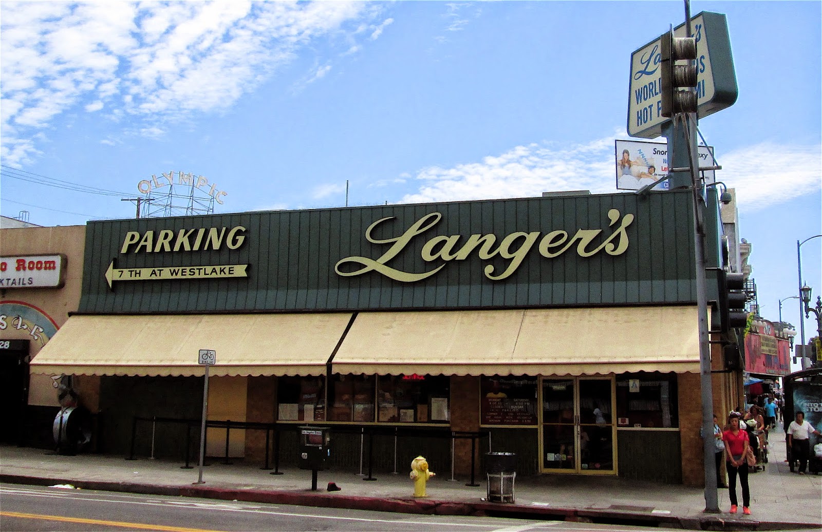 wacky tacky: Chow Time: Langer's Delicatessen