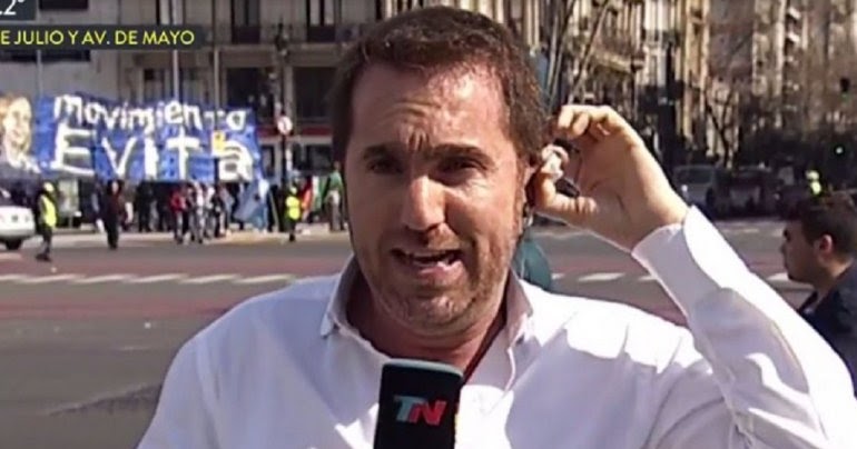 universo: Un periodista de TN denunció una cruel conducta del Gobierno ...